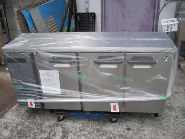 【楽天市場】【フクシマガリレイ】【業務用】【新品】 冷蔵コールドテーブル LCU-150RX-E 単相100V W1500xD450xH800mm 自社1年保証：ヤマチュー楽天市場店