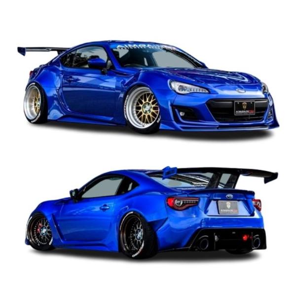 【楽天市場】AIMGAIN GT SUBARU スバル BRZ ZD6 ZC6 後期 フルキット 6点 エイムゲイン ワイドボディ エアロ ...