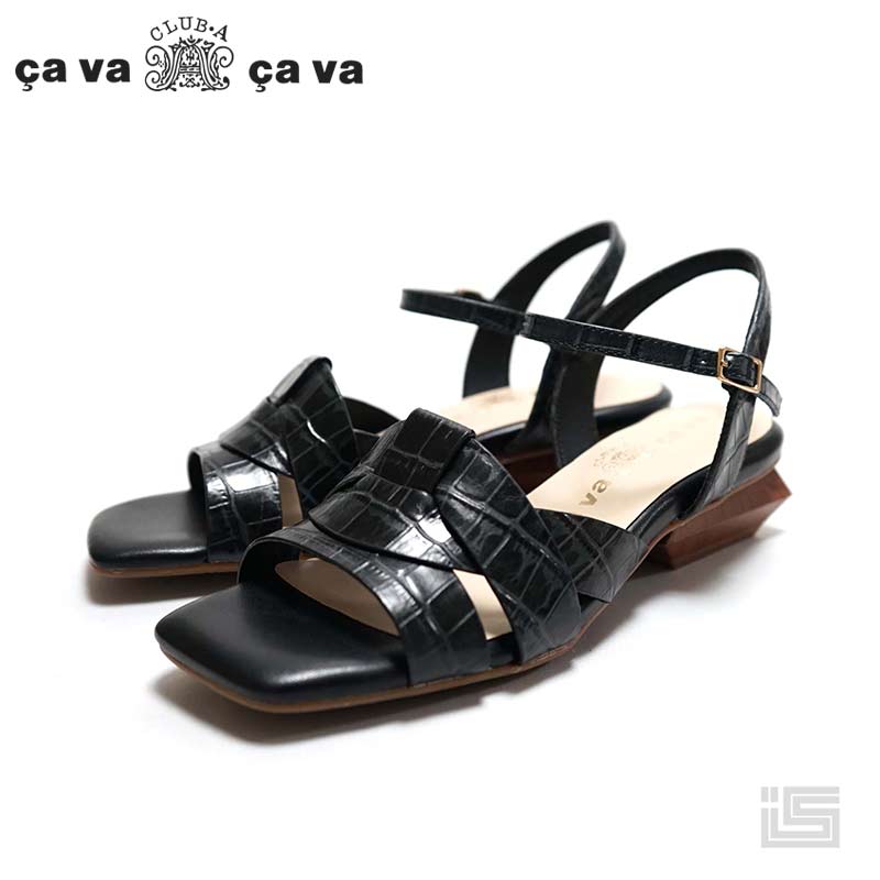 【楽天市場】 CAVACAVA サヴァサヴァ1320617 Black ブラックストラップサンダル 24ss【正規取扱店】：イバラキヤ