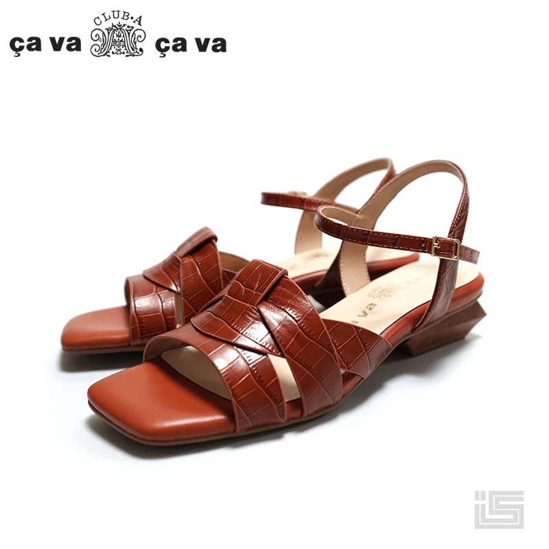 【楽天市場】 CAVACAVA サヴァサヴァ1320617 MarronBrown マロンブラウンストラップサンダル 24ss【正規取扱店】：イバラキヤ