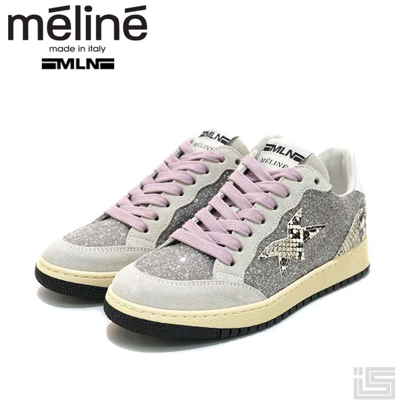 【楽天市場】【New Arrivals】MELINE メリーヌ 580PT Silver/C シルバーコンビ レディーススニーカー インポート ...