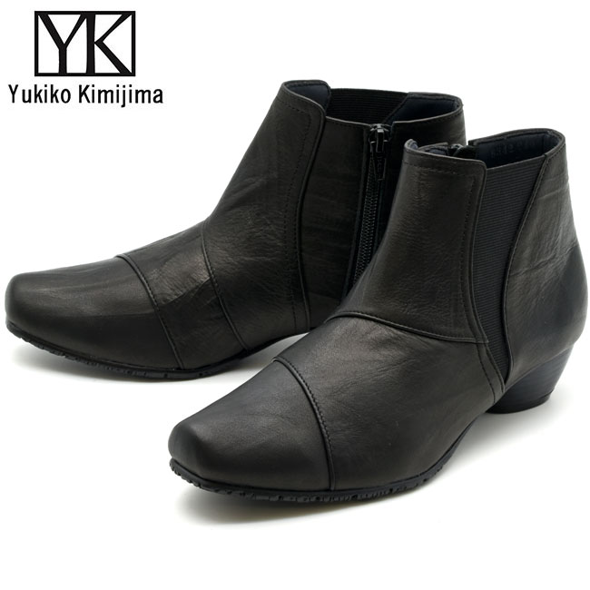 楽天市場】ユキコ キミジマ Yukiko Kimijima レザーブーツ ショート