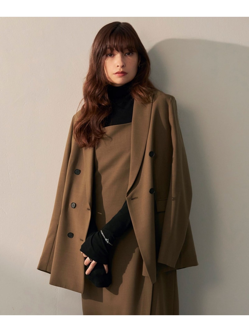 【楽天市場】【SALE／30%OFF】【洗える】ウール2WAYストレッチ ダブルブレストジャケット ICB L アイシービー ジャケット・アウター テーラードジャケット・ブレザー ブルー ...