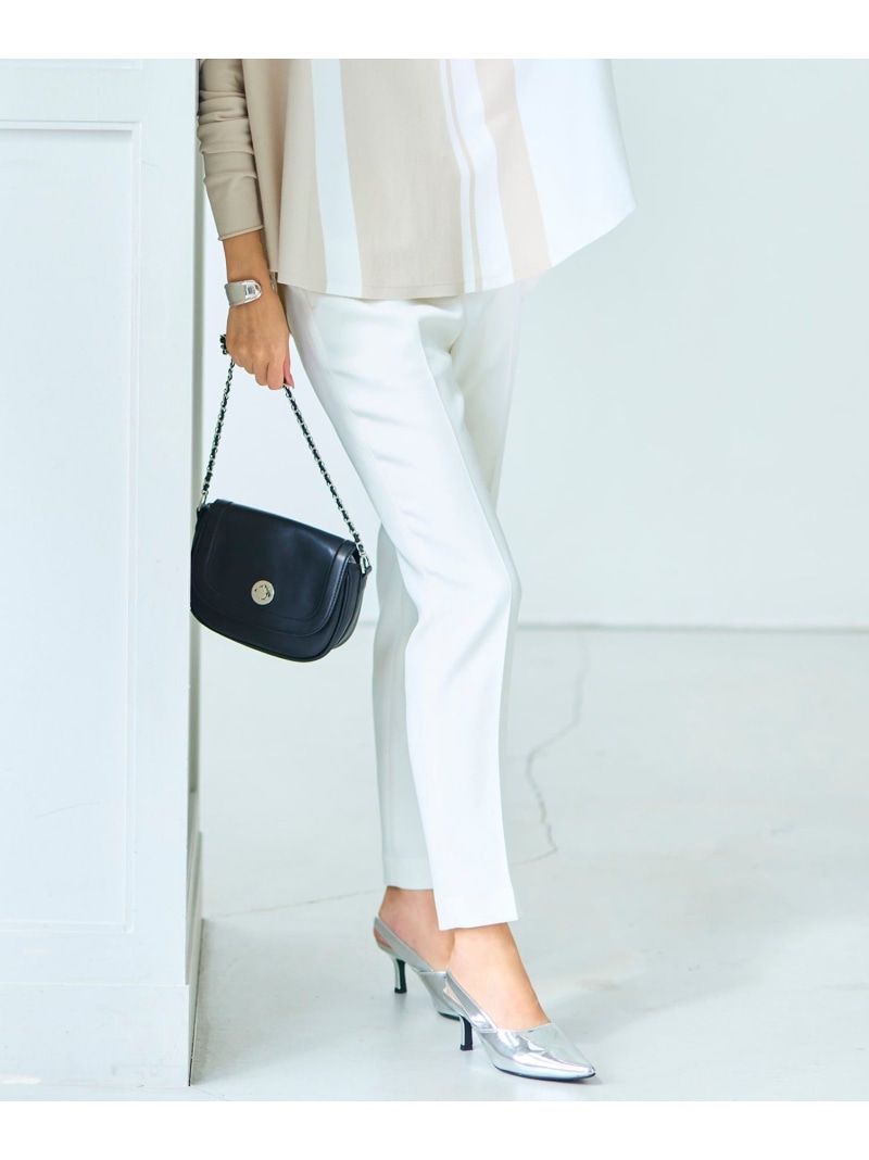 【楽天市場】【洗える】トリプルクロスツイル スティックパンツ ICB L アイシービー パンツ その他のパンツ ホワイト ブラック【送料無料】[Rakuten Fashion]：ICB