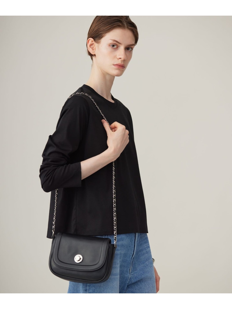 【楽天市場】【SALE／30%OFF】【CLASSY.1月号掲載】クラシックラウンドショルダー ICB アイシービー バッグ ショルダーバッグ ブラック【RBA_E】【送料無料 ...