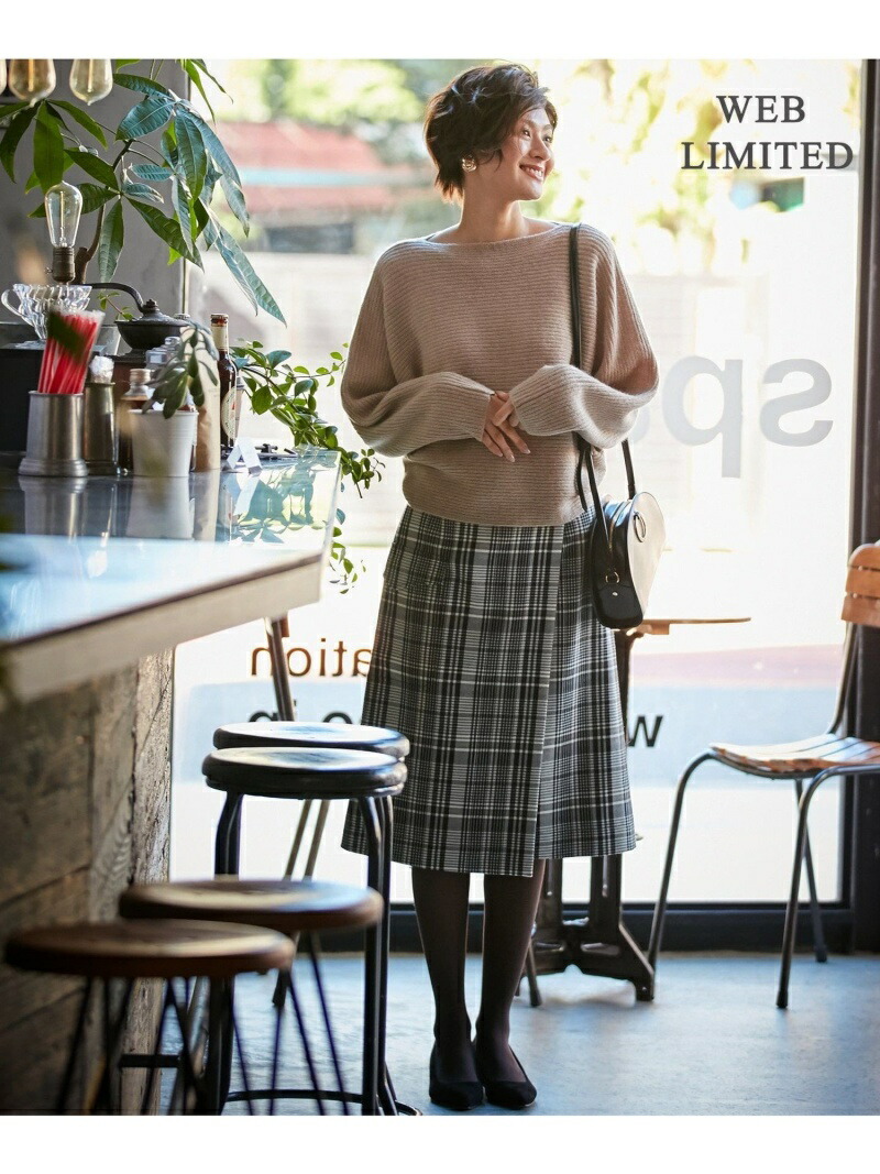 【楽天市場】【9周年記念WEB限定】Bulky Wool 袖コンシャスニット ICB L アイシービー ニット 長袖ニット【送料無料 ...