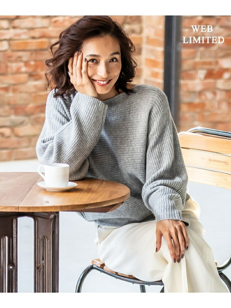 【楽天市場】【SALE／60%OFF】【9周年記念WEB限定】Bulky Wool 袖コンシャスニット ICB アイシービー ニット 長袖 ...