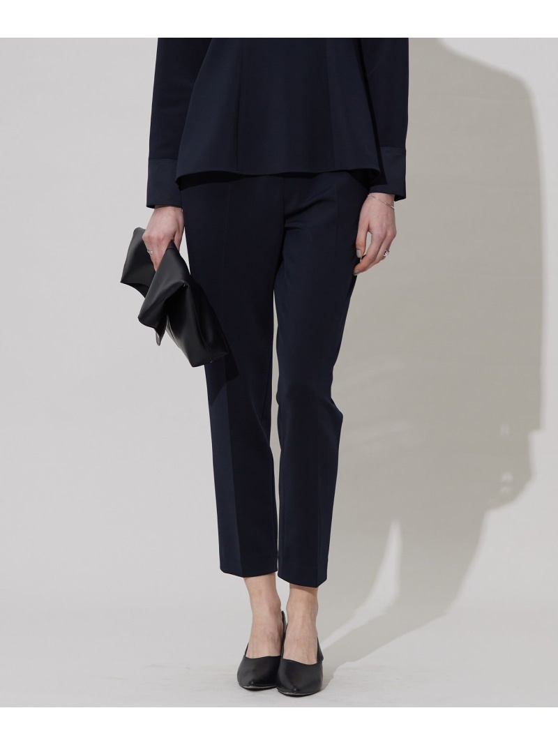 【楽天市場】【洗える】ミリオーネダンボールニット スティックパンツ ICB L アイシービー パンツ その他のパンツ ブラック ネイビー【送料無料】[Rakuten Fashion]：ICB