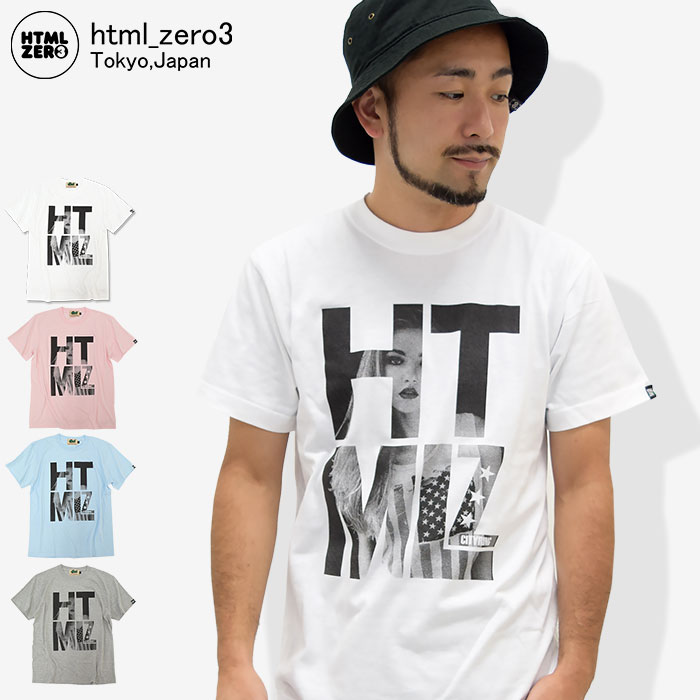 【楽天市場】エイチティエムエル ゼロスリー HTML ZERO3 Tシャツ 半袖 メンズ トゥインクル ガール ( html zero3 Twinkle Girl S/S Tee ティーシャツ ...