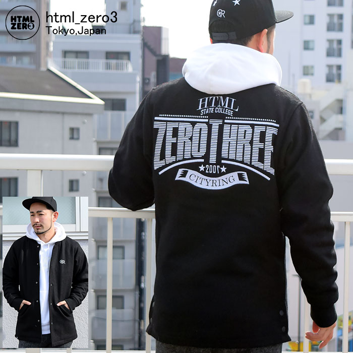 【楽天市場】エイチティエムエル ゼロスリー HTML ZERO3 ジャケット メンズ ロジック プレス スタジアム ( html zero3 Logic Press Stadium JKT ...