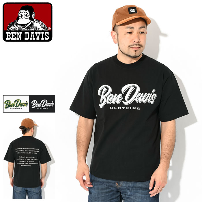 【楽天市場】ベンデイビス BEN DAVIS Tシャツ 半袖 メンズ スクリプト パッチ ( BENDAVIS C-23580009 ...