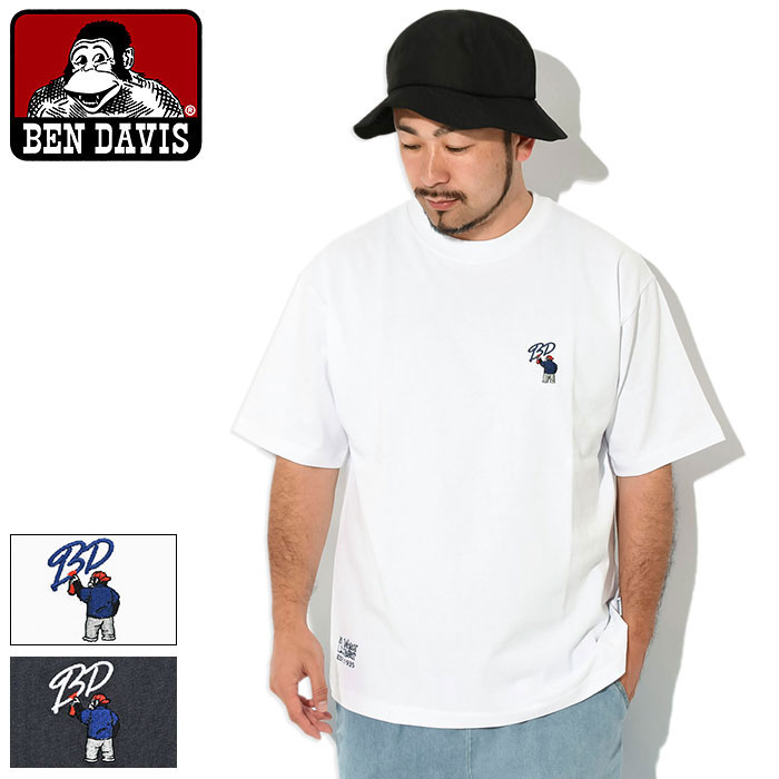 【楽天市場】ベンデイビス BEN DAVIS Tシャツ 半袖 メンズ ゴリラ BD EMB ( BENDAVIS C-24580053 ...