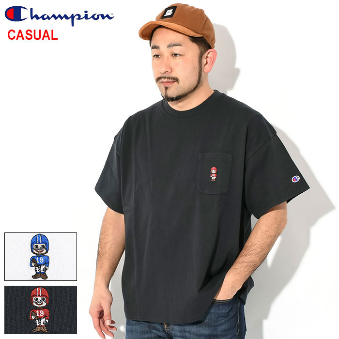 【楽天市場】チャンピオン Champion Tシャツ 半袖 メンズ C3-Z327 ポケット ( Champion C3-Z327 Pocket S/S Tee CASUAL カジュアル 日本 ...