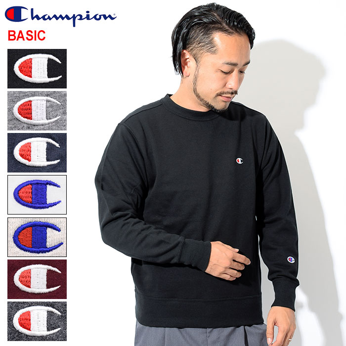 【楽天市場】チャンピオン Champion トレーナー メンズ C3-C019 クルー スウェット ( Champion C3-C019 ...