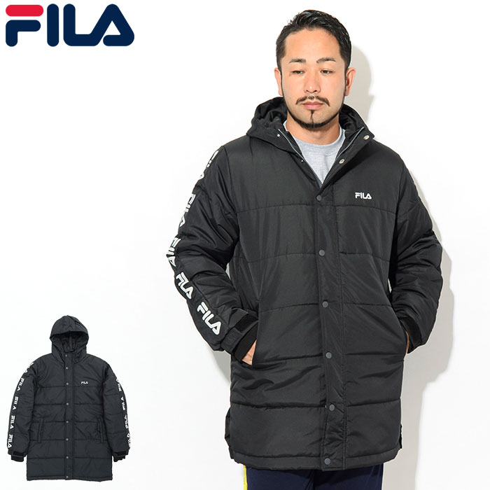 【楽天市場】フィラ FILA ジャケット メンズ パディング ベンチコート ( FILA Padding Bench Coat 中綿 ...