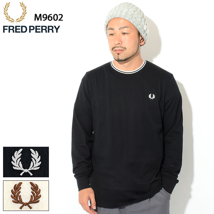 【楽天市場】フレッドペリー FRED PERRY ロンT Tシャツ 長袖 メンズ ツイン ティップド ( FREDPERRY M9602 Twin Tipped L/S Tee ティーシャツ ...