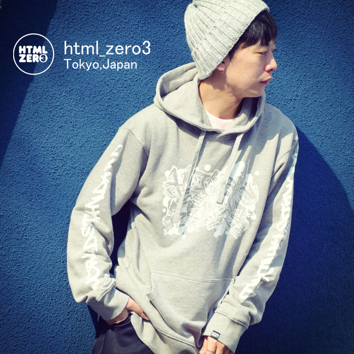 【楽天市場】エイチティエムエル ゼロスリー HTML ZERO3 パーカー プルオーバー メンズ グラフィティ ゲート ( html zero3 Graffiti Gate Pullover ...