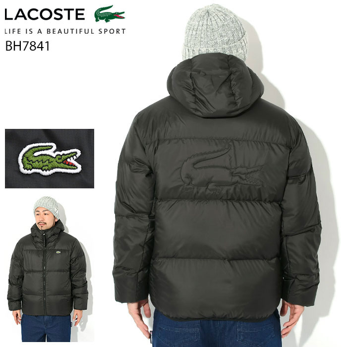 【楽天市場】ラコステ LACOSTE ジャケット メンズ BH7841 ダウン ( lacoste BH7841 Down JKT 保温 暖かい あったか 防寒 ダウンジャケット JACKET ...