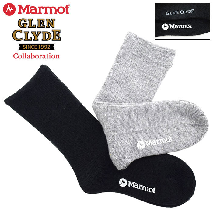 【楽天市場】マーモット Marmot ソックス グレンクライド キャンプ コラボ ( Marmot×GLEN CLYDE Camper ...