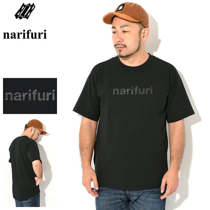 【楽天市場】ナリフリ narifuri Tシャツ 半袖 メンズ 24FW アクティブ メッシュ バック ポケット ( narifuri ...