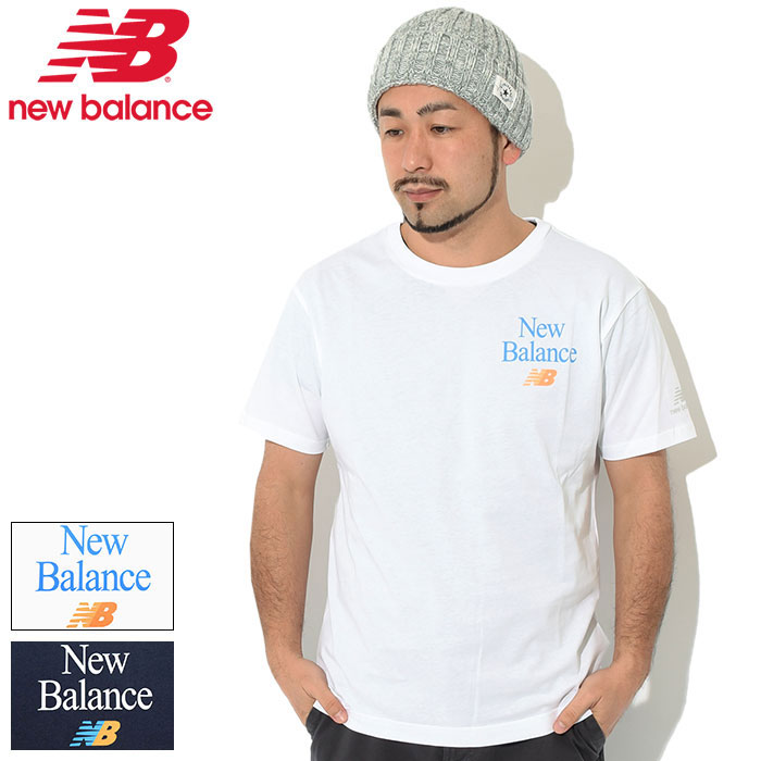 【楽天市場】ニューバランス new balance Tシャツ 半袖 メンズ NB エッセンシャルズ セレブレイト ロゴ ( new ...