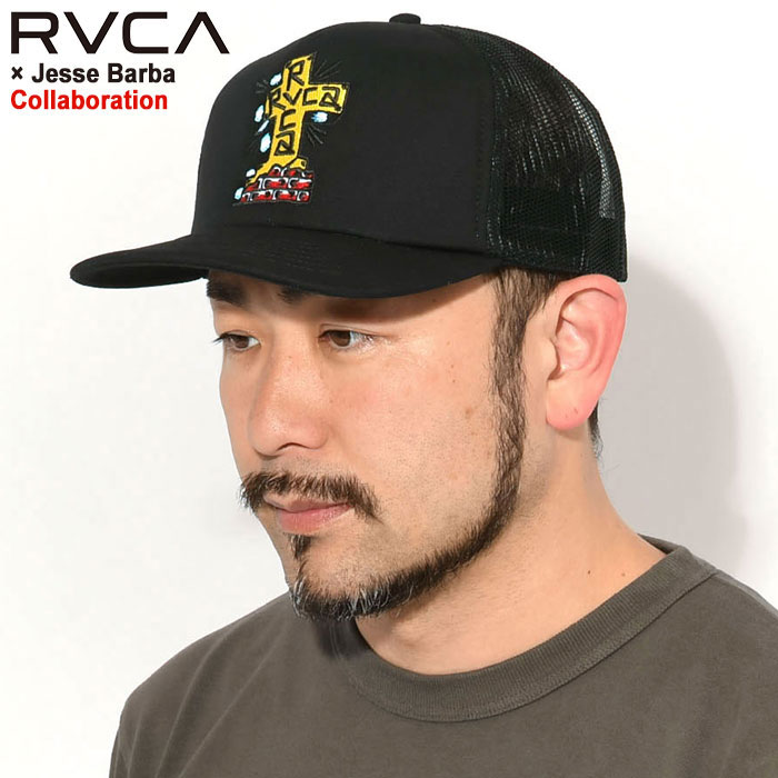 【楽天市場】ルーカ RVCA キャップ ジェシー バルバ バルバクロス フォーミー トラッカーキャップ コラボ ( RVCA×Jesse ...