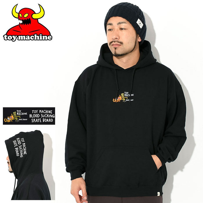 【楽天市場】トイマシーン TOY MACHINE パーカー プルオーバー メンズ ロボット アンド セクト エンブロイダリー ( TOY ...
