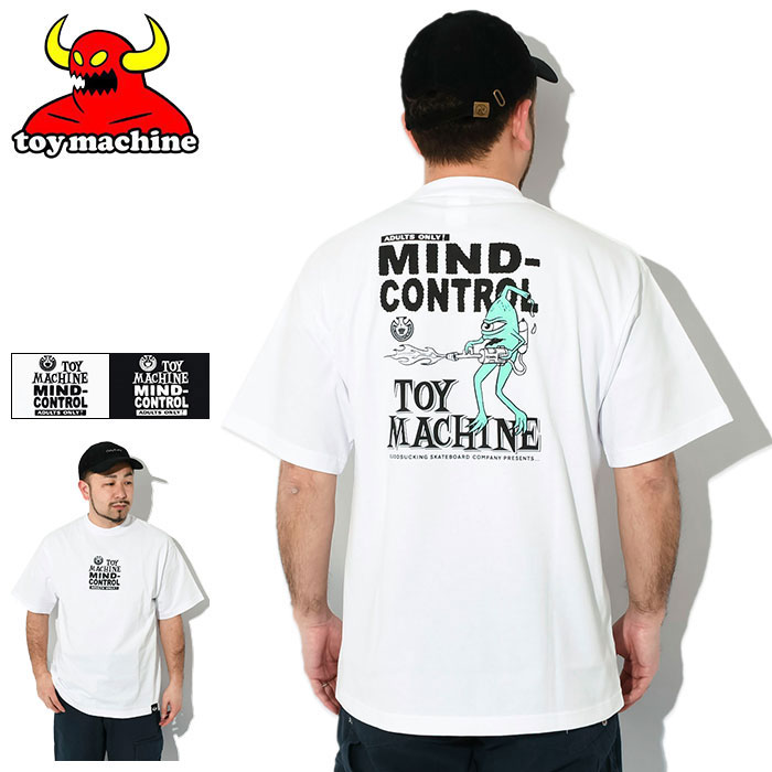 【楽天市場】トイマシーン TOY MACHINE Tシャツ 半袖 メンズ マインド コントロール ( TOY MACHINE Mind ...