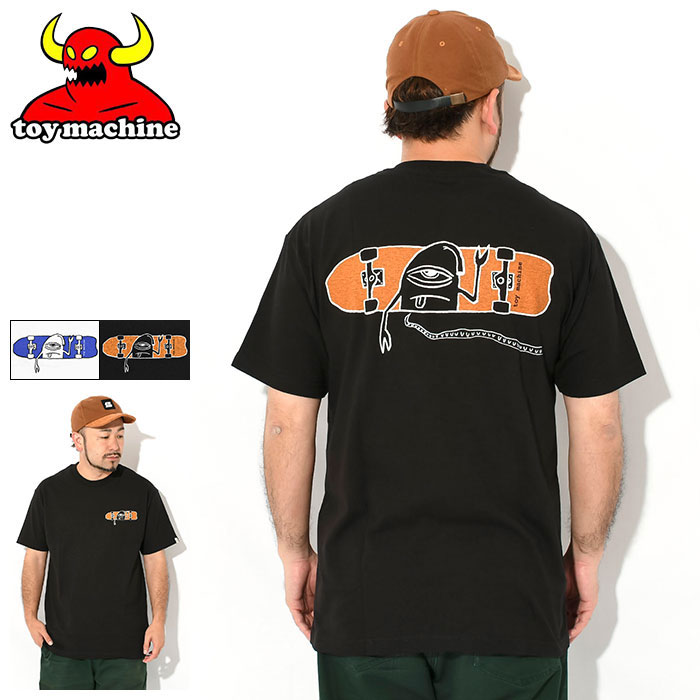 【楽天市場】トイマシーン TOY MACHINE Tシャツ 半袖 メンズ ハロー セクト ( TOY MACHINE Hello Sect S ...