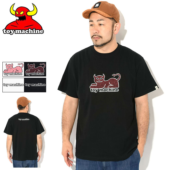 【楽天市場】トイマシーン TOY MACHINE Tシャツ 半袖 メンズ デビル キャット ( TOY MACHINE Devil Cat S ...