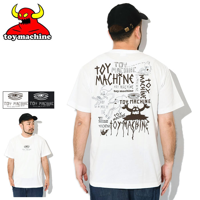 【楽天市場】トイマシーン TOY MACHINE Tシャツ 半袖 メンズ TM ロゴ ( TOY MACHINE TM Logo S/S ...