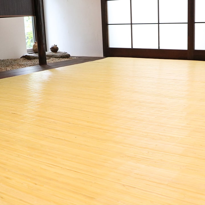 【楽天市場】籐 ラグ カーペット むしろ 本間3畳 約191×286cm 自然素材 ひんやり インドネシア産 夏におすすめ、ひんやり籐 ...