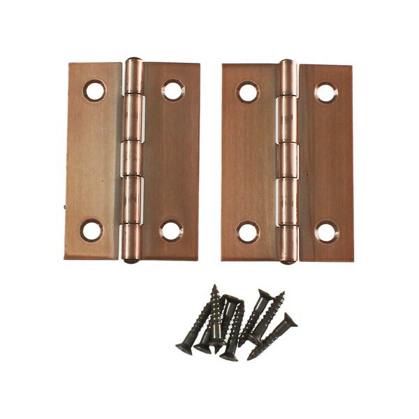 【楽天市場】ハイロジック 鉄角蝶番 51ミリ ブロンズ 入数1袋 （2枚） 26032：RideOne（ライドワン）