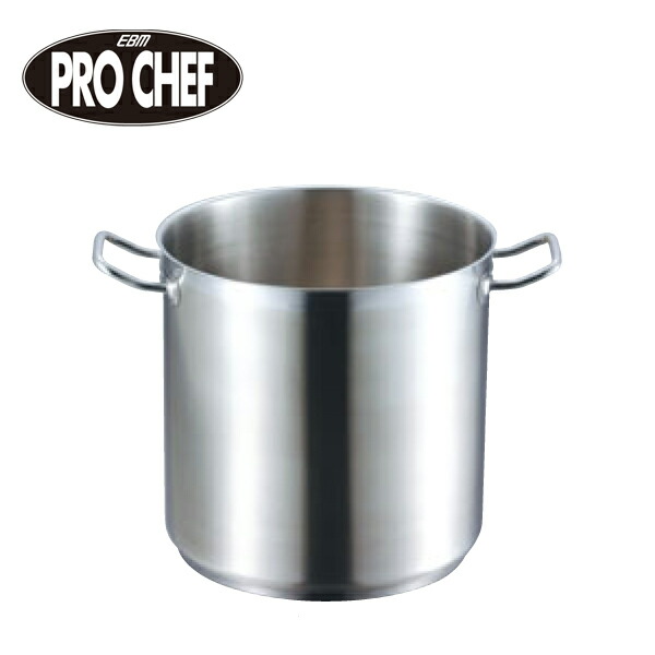 【楽天市場】EBM 18-8 プロシェフ IH 寸胴鍋（蓋無）（目盛付） 8884400 ：RideOne（ライドワン）