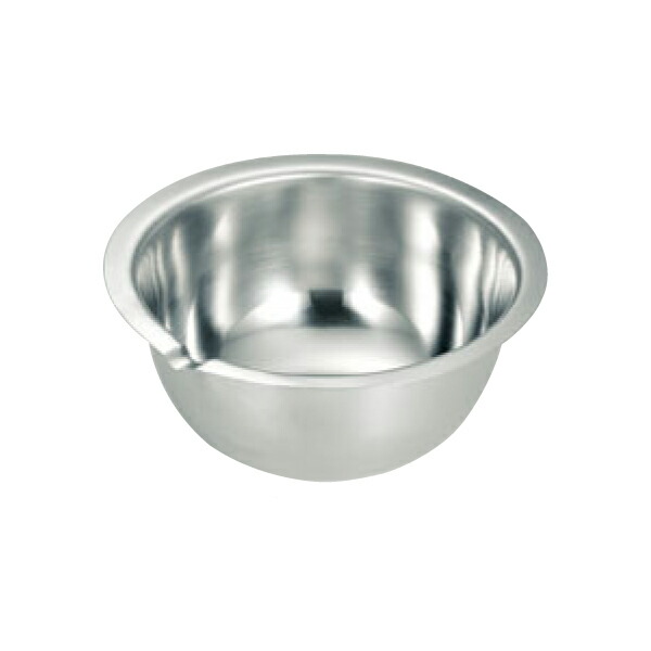 【楽天市場】EBM 深型ボール フラットエッジ 注ぎ口付 24cm 7164000：RideOne（ライドワン）