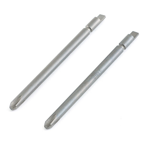 【楽天市場】【ネコポス送料無料】 NAC:スクリュービット2PCS FN-94 2X64MM-4 4977292373234 先端工具 ドリル ...