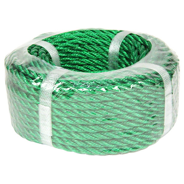 【楽天市場】三友産業:ニューロープ PE 緑 HR-375 6MMX20M 4905663613757 資材 梱包資材 梱包ロープ ...