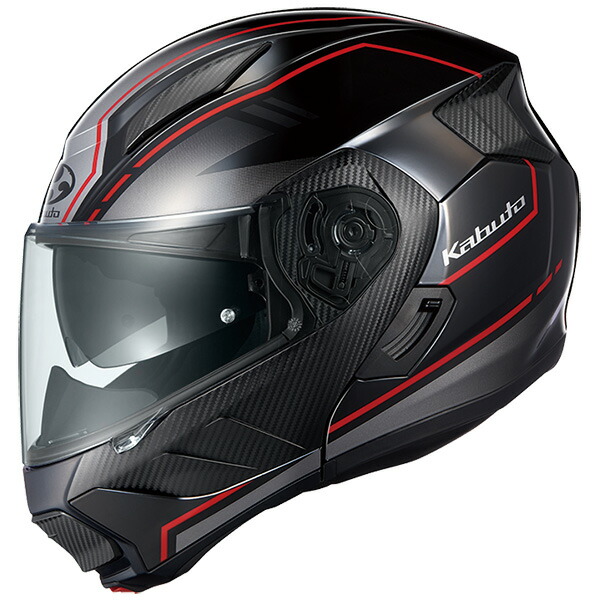 【楽天市場】OGK（オージーケー）:RYUKI BEAM ブラックレッド L 2111323：イチネンネット プラス