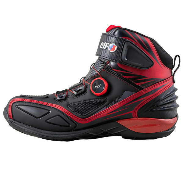 【楽天市場】elf（エルフ） elf ライディングシューズ シンテーゼ17 S17 レッド 25cm ELS1710250：RideOne（ライドワン）