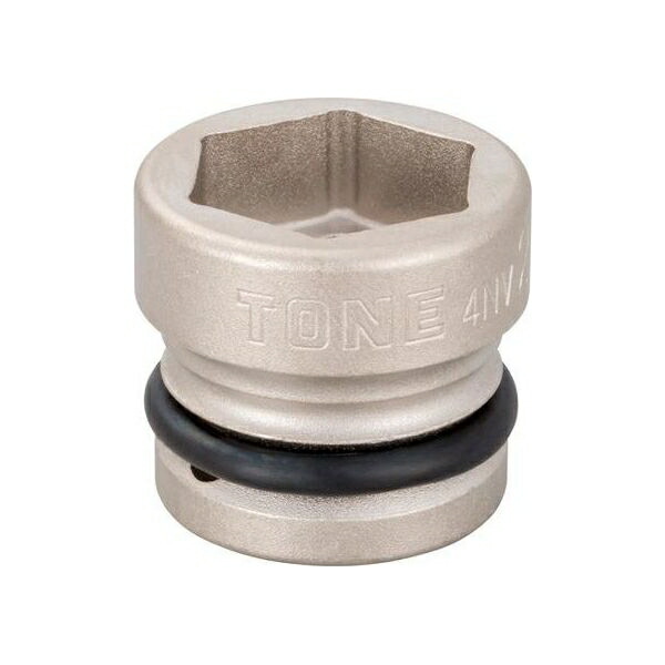 【楽天市場】TONE（トネ） インパクト用ショートソケット（6角） 4NV-22SS 差込角12.7mm（1/2inch） 二面幅22mm 6角 二面幅22mm ：RideOne（ライドワン）