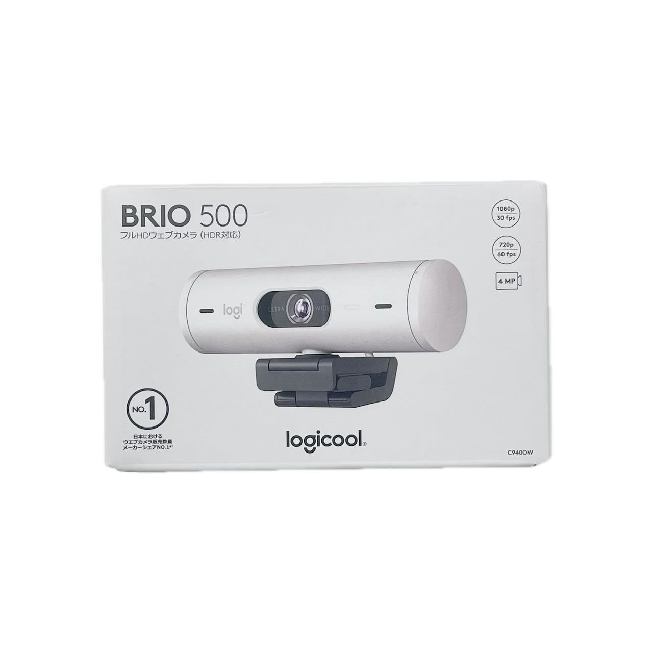 【楽天市場】「新品」ロジクール BRIO 500 C940OW [オフホワイト] フルHDウェブカメラ(HDR対応) 【即納】【あす楽】【プレゼント】：家電問屋 楽天市場店