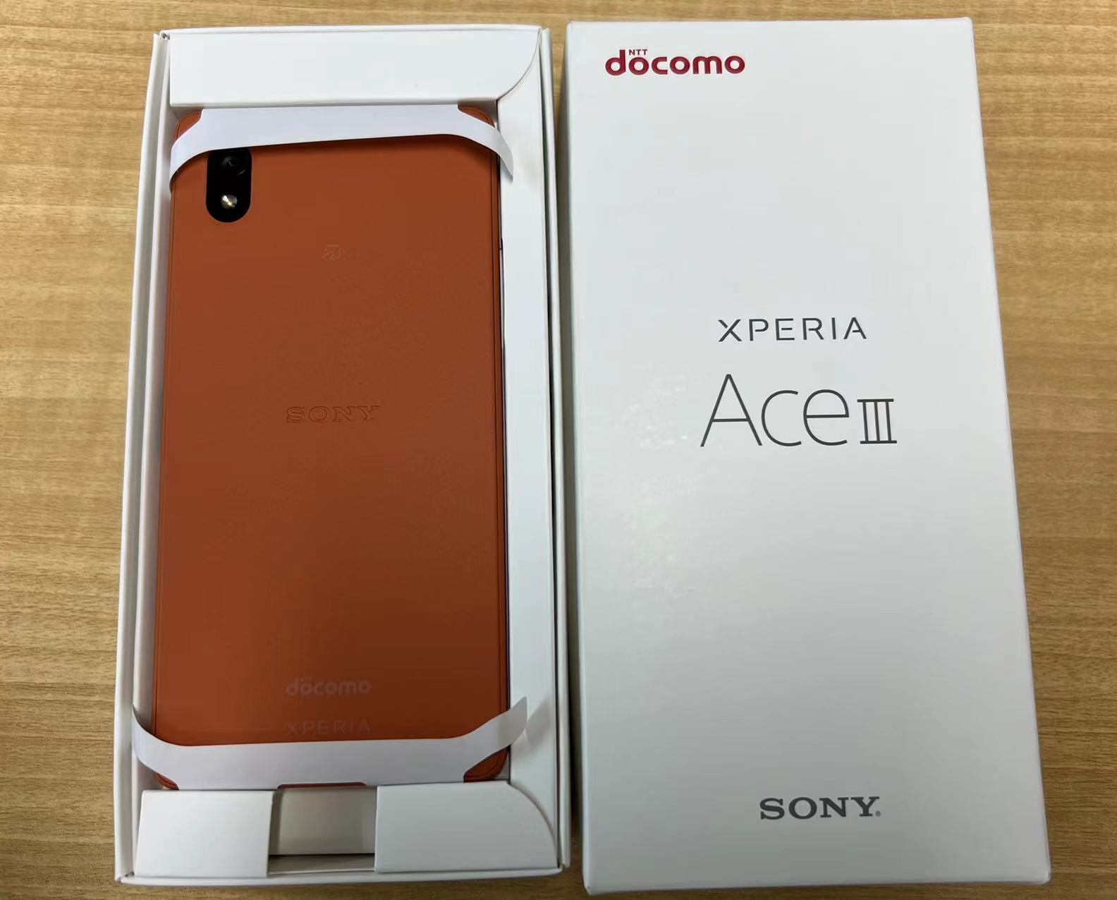 【楽天市場】[新品・docomo版] simフリー sony xperia ace iii so-53c ブリックオレンジ エクスペリア so 53c ace3 本体 のみ xperiaエース ...