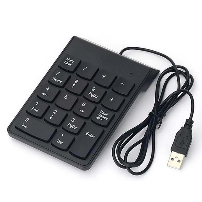 【楽天市場】USB有線テンキー 10KEYキーボードUSB接続 軽量テンキー電卓表計算ICONSHOP IC-US10KEYG事務作業 経理 ...