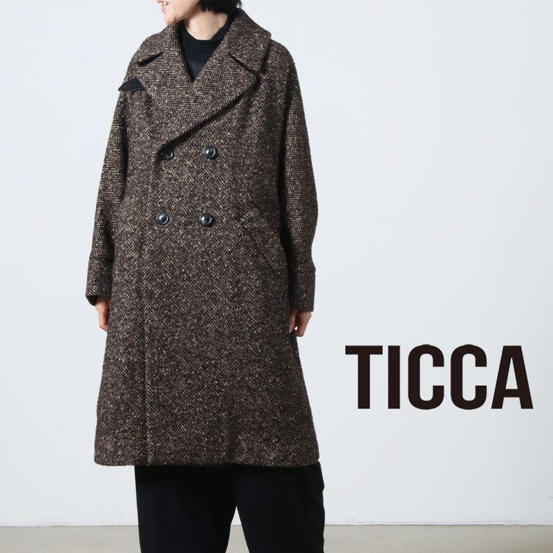 【楽天市場】TICCA (ティッカ) ミックスツイードテントコート：ICORA（イコラ）