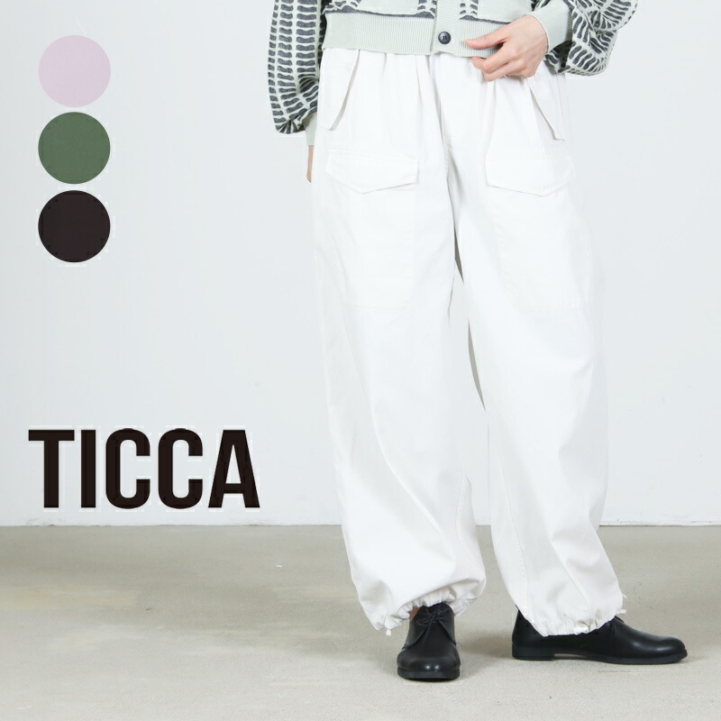 【楽天市場】TICCA (ティッカ) カーゴパンツ：ICORA（イコラ）