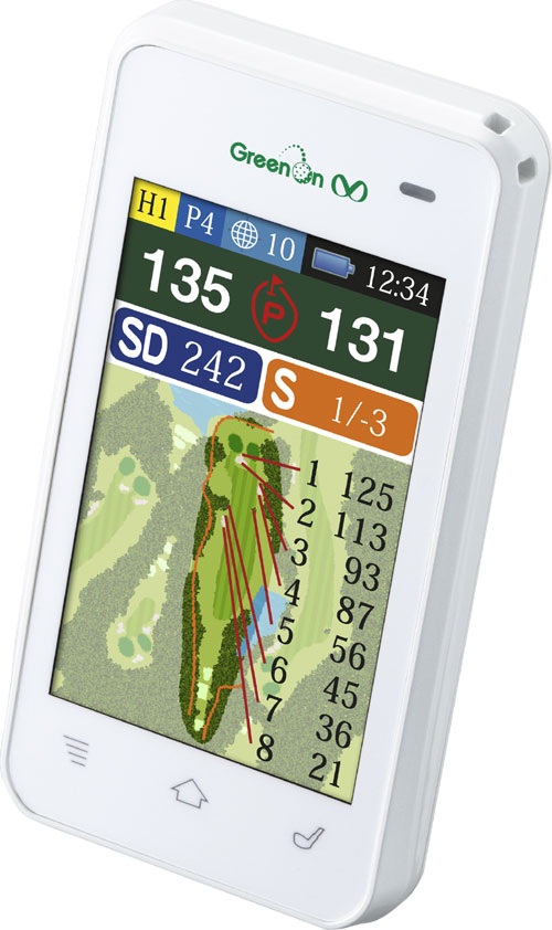 【楽天市場】GreenOn mevious （グリーンオン・メヴィウス）GPSキャディー メビウス：IDA ON−LINE