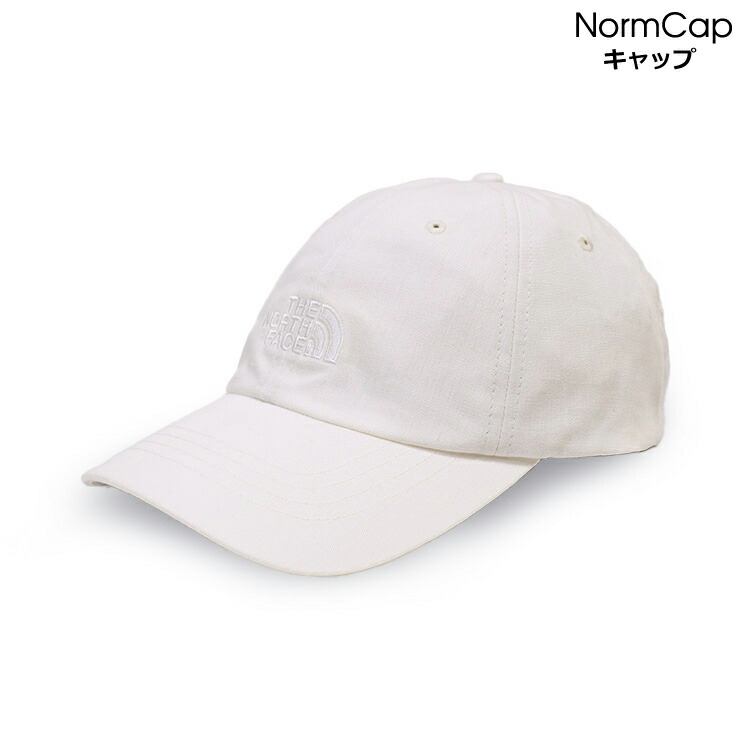 【楽天市場】【新春初売 5%OFFｸｰﾎﾟﾝ配布中】ザ・ノース・フェイス NormCap キャップ ホワイト THE NORTH FACE 【ノースフェイス 帽子 ローキャップ ファッション ...