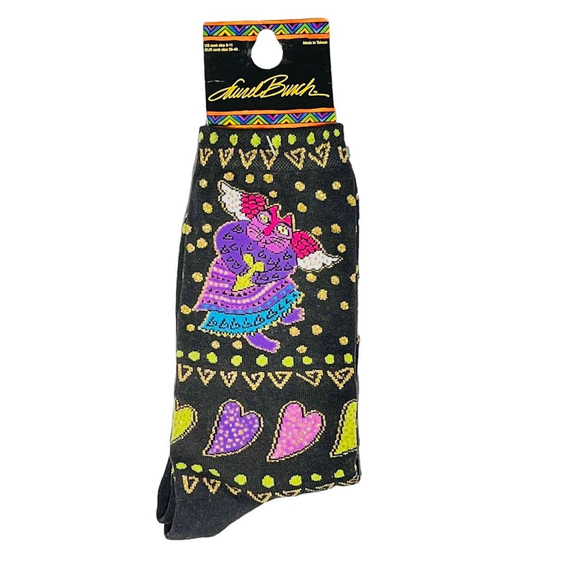 【楽天市場】靴下 レディース デザイン ローレルバーチ かわいい デザイン フライイングキャット 輸入 デザインソックス レディース靴下 女性用 ネコ LB-1090black：アメリカ直輸入 ...