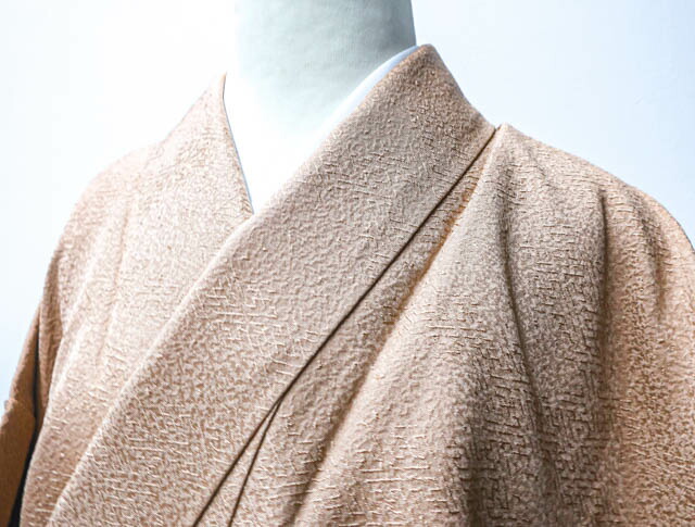 【楽天市場】【IDnet】【着物】 色無地 紗綾形文様 仕付け付き 身丈約152cm 裄丈約62.5cm 23Z-3179[仕立て上がり 和服 アウトレット リサイクル着物 着付け教室 お茶会 ...