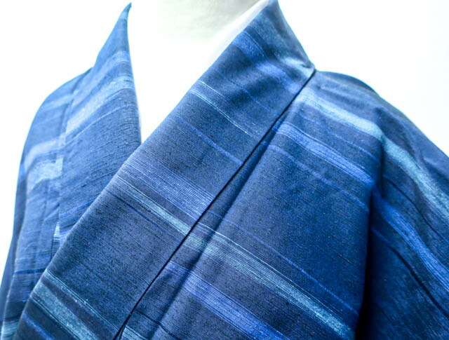 【楽天市場】【IDnet】【着物】 紬 横縞文様 身丈約152.5cm 裄丈約63.5cm 23Z-3269【リサイクル】【中古】：アイディーネット